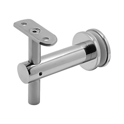 Stainless Steel Glass Clamp Adjustable Handrail Tube Bracket Glass Balcony Hardware Fittings