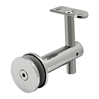 Stainless Steel Glass Clamp Adjustable Handrail Tube Bracket Glass Balcony Hardware Fittings
