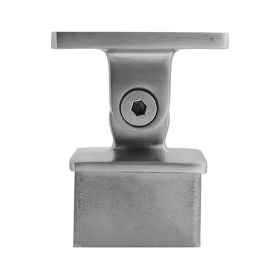 Durable Stainless steel Staircase Handrail Tube Flange Fittings Adjustable Balustrade Pipe Bracket