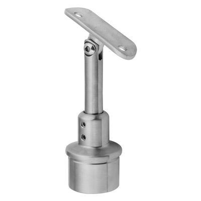Adjustable Stainless Steel Handrail Pipe Support Stair Railing Tube Casting Bracket Accessories