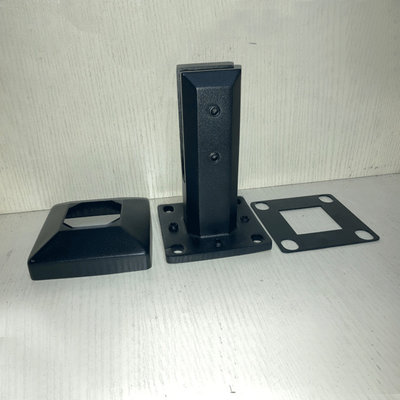 Stainless Steel 2205 Satin Black Mirror Glass Railing Fence Balustrade Spigot for 8-12mm Glass