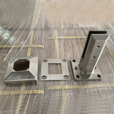 Stainless Steel 2205 Satin Black Mirror Glass Railing Fence Balustrade Spigot for 8-12mm Glass