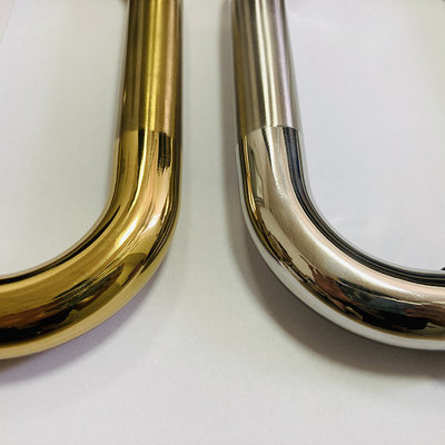 19mm 25mm Round Pipe O Shape Glass Door Handle Pull Door Handles Fittings