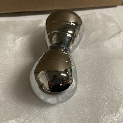 Aluminum Pipe Glass Door Pull Handles Zinc Alloy Knob Stainless Steel Shower Room Fittings