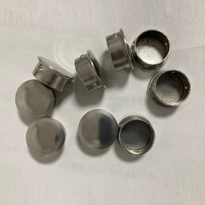 Steel Pipe Glass Balcony Base Cover Stainless Steel Handrail Post Tube End Cap Fittings