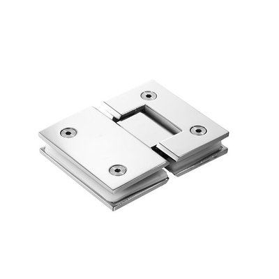 Stainless Steel Zinc Alloy Glass Shower Door Hinge Fittings Glass Clip Accessories