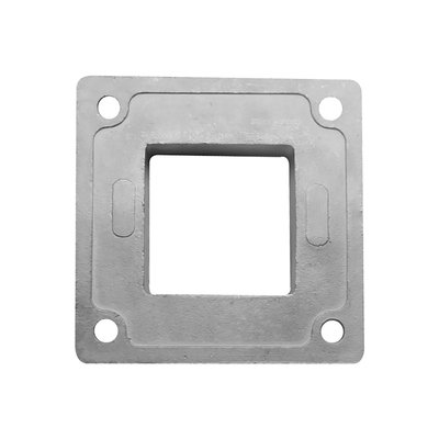 High quality stainless steel square Tube flange 40x40 50x50 base plate for stair Railing Post