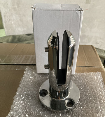 Factory Price Stainless Steel Glass Balcony Fence Fittings Glass Spigots with Decorative Cover