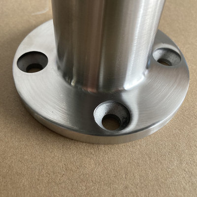 Factory Price Stainless Steel Glass Balcony Fence Fittings Glass Spigots with Decorative Cover
