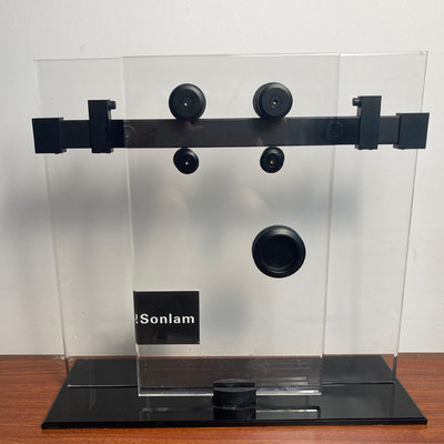 Stainless Steel Glass Sliding Door Fittings Shower Room Glasss Hardware Accessories