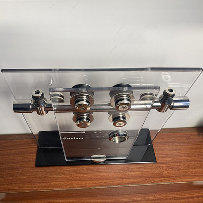 Stainless Steel Roller Guide for Shower Heavy Duty Sliding Door Hanging Pulley System