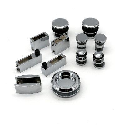 Stainless Steel Glass Sliding Door Fittings Shower Room Glasss Hardware Accessories