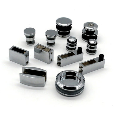 Stainless Steel Glass Sliding Door Fittings Shower Room Glasss Hardware Accessories