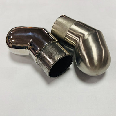 Balustrade Handrail Stainless Steel Pipe Tube Elbow Staircase Railing Fittings
