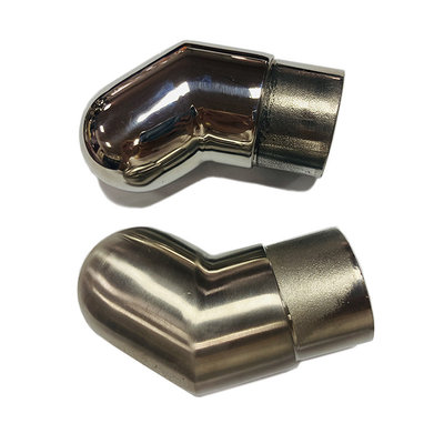 Balustrade Handrail Stainless Steel Pipe Tube Elbow Staircase Railing Fittings