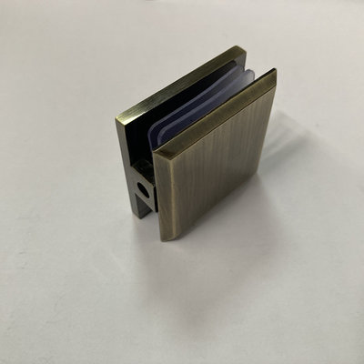 Wall to Glass Zinc Alloy Stainless Steel Shower Door Hinge Glass Hardware Sliding Door Accessories