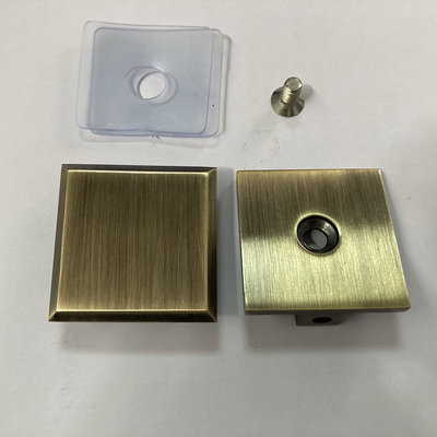 Wall to Glass Zinc Alloy Stainless Steel Shower Door Hinge Glass Hardware Sliding Door Accessories