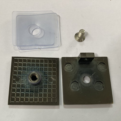 Wall to Glass Zinc Alloy Stainless Steel Shower Door Hinge Glass Hardware Sliding Door Accessories
