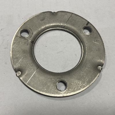 Stainless Steel 304 Handrail Tube Floor Flange Base Plate Mill 2B Finish for Balustrade