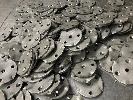 Stainless Steel 304 Handrail Tube Floor Flange Base Plate Mill 2B Finish for Balustrade