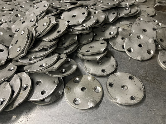 Stainless Steel 304 Handrail Tube Floor Flange Base Plate Mill 2B Finish for Balustrade