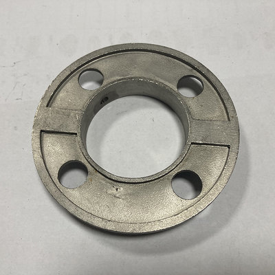 Stainless steel stair railing tube flange Fittings Casting Pipe base Plate on balustrade handrails