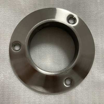 Stainless Steel Stair Railing 90 degree Tube Elbow Pipe Flange Handrail Post Base Plate