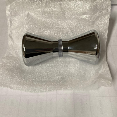 Glass Sliding Door Handles Aluminum Knobs 30*30mm satin mirror black gold polishing