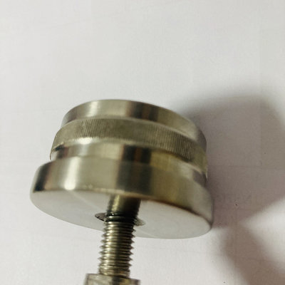 Steel Pipe Glass Balcony Base Cover Stainless Steel Handrail Post Tube End Cap Fittings