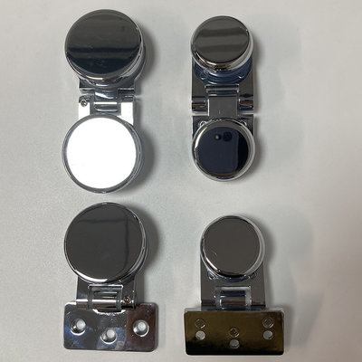Factory Price Wall to Glass Zinc Alloy Glass Hinge Glass Clip Hardware Accessories