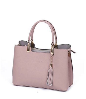 2018 chinese original manufacturer fashion black first layer cow leather lady handbag leather tassel handbag