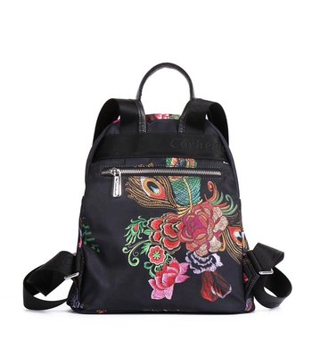 2018 chinese original manufacturer fashion high quality first layer cow leather lady backpack