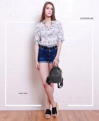 2018 chinese original manufacturer fashion high quality first layer cow leather lady lovely backpack