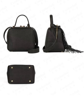 2018 chinese original manufacturer fashion high quality first layer cow leather lady lovely  tassel handbag