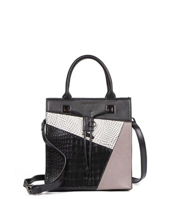 2018 chinese original manufacturer fashion high quality first layer cow leather lady contrast handbag