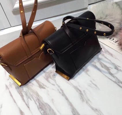New designed original manufacturer trendy high quality first layer leather fashionable stylich lady shoulder bag