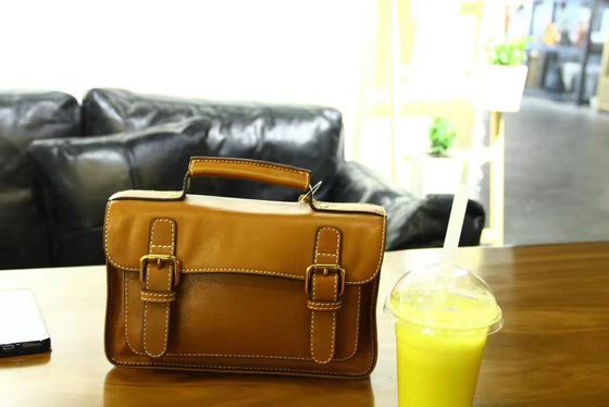 New designed high quality original manufacturer first layer cow leather lady classical shoulder bag