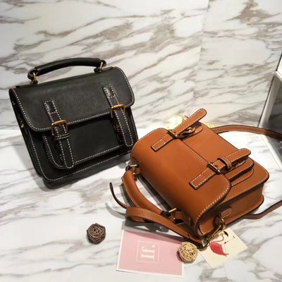New designed high quality original manufacturer first layer cow leather lady classical shoulder bag