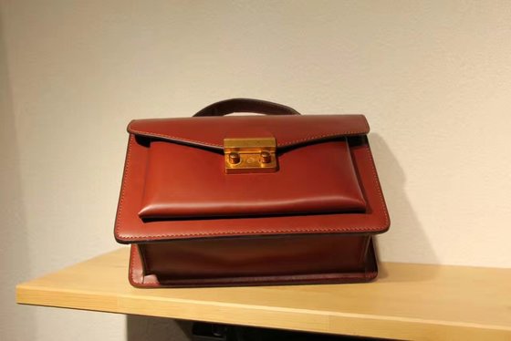 New designed high quality original manufacturer lady classical first layer leather lady handbag shoulder bag