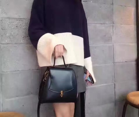 2018 New designed original manufacturer lady fashionable first layer leather muti function leather backpack