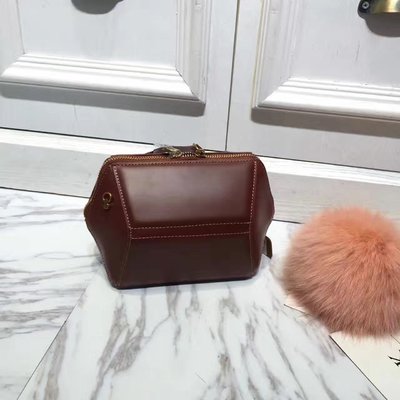 2018 New designed original manufacturer lady fashionable first layer leather special design clutch shoulder bag