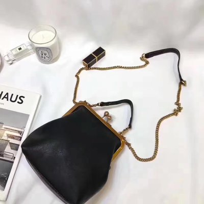 2018 New designed original manufacturer lady fashionable first layer leather high quality chain shoulder bag