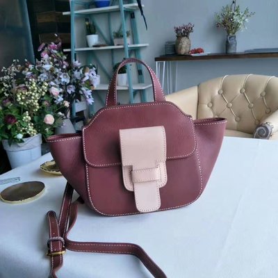 2018 New designed original manufacturer lady fashionable first layer leather high quality nice handbag