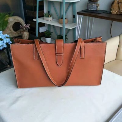2018 original manufacturer lady fashionable first layer leather high quality big design shopping bag