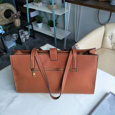 2018 original manufacturer lady fashionable first layer leather high quality big design shopping bag