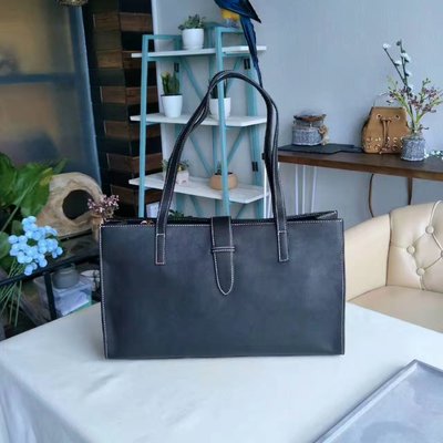 2018 original manufacturer lady fashionable first layer leather high quality big design shopping bag