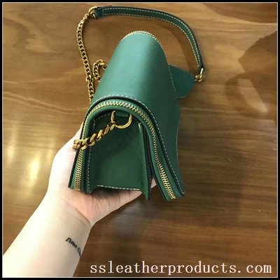 2018 New designed original manufacturer lady fashionable first layer leather zipper design shoulder bag