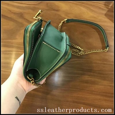 2018 New designed original manufacturer lady fashionable first layer leather zipper design shoulder bag