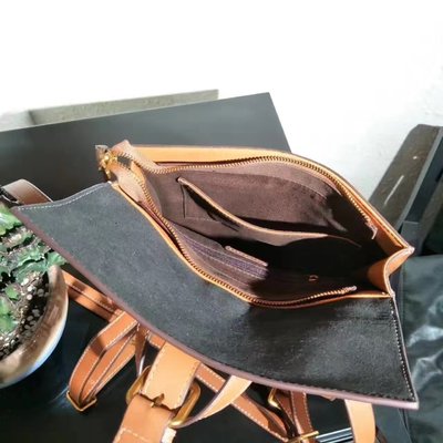2018 New designed original manufacturer lady fashionable first layer leather lady  classical backpack