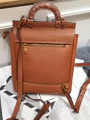 2018 New designed original manufacturer lady fashionable first layer leather lady classical big backpack